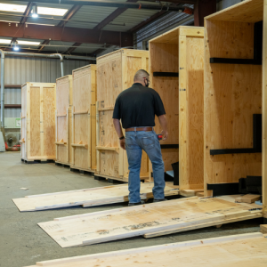 Custom Built Server Rack Crates - Larson Packaging Company