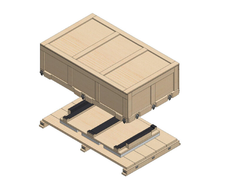 New toolless crate is significantly less costly to fabricate and ...