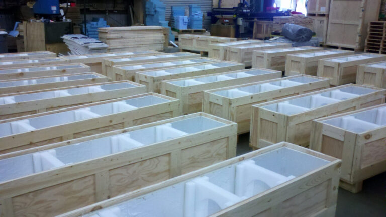 New crate design and cushioning system solves costly returns and ...