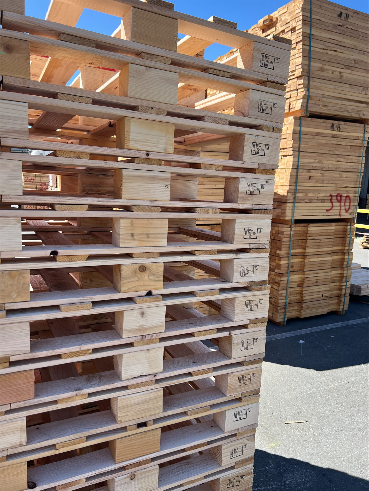 Custom Wooden Pallets/Skids - Larson Packaging Company