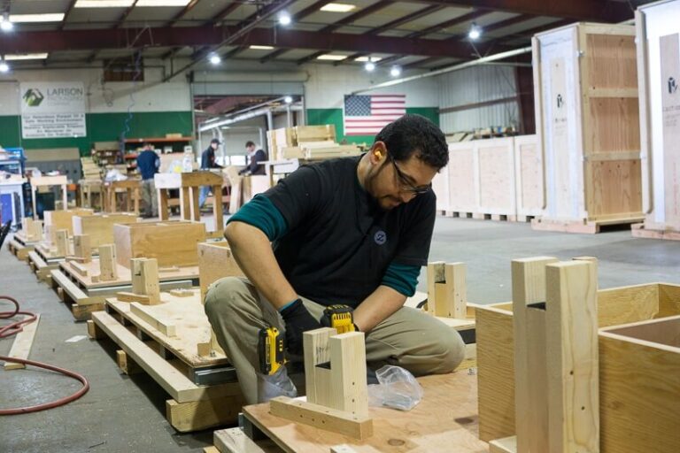 Custom Built Server Rack Crates - Larson Packaging Company