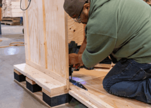 Shock mount & rack pallets - Larson Packaging Company